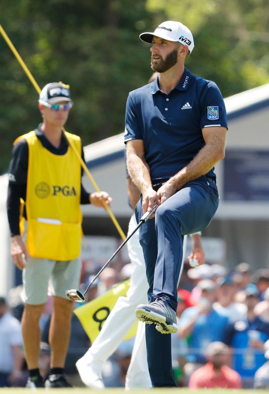 Woodland in front at PGA, with plenty of big names in mix