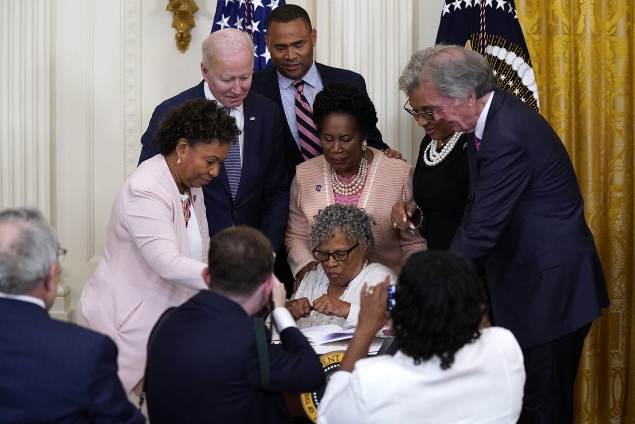 The ‘Grandmother of Juneteenth’ talks about being famous