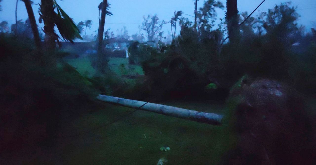 Super Typhoon Yutu hits Northern Marianas with 180 mph winds