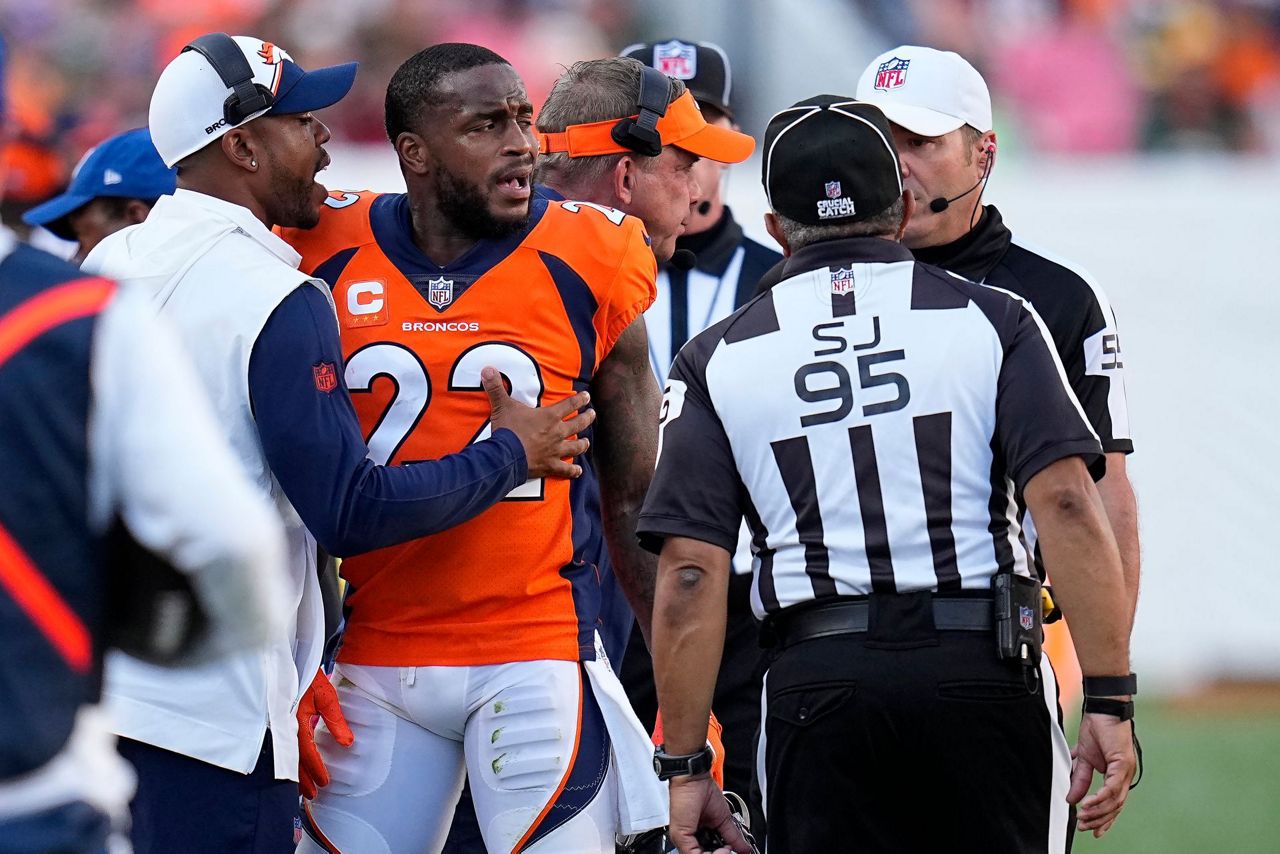 Broncos safety Kareem Jackson has suspension cut in half, will sit out ...