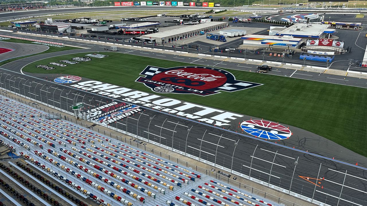 Preparing Charlotte Motor Speedway for Memorial Day