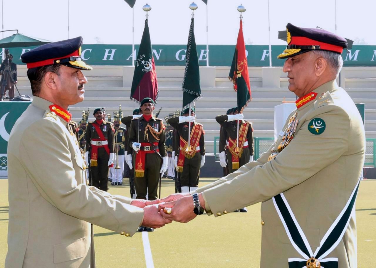 Pakistan's new army chief takes charge of military