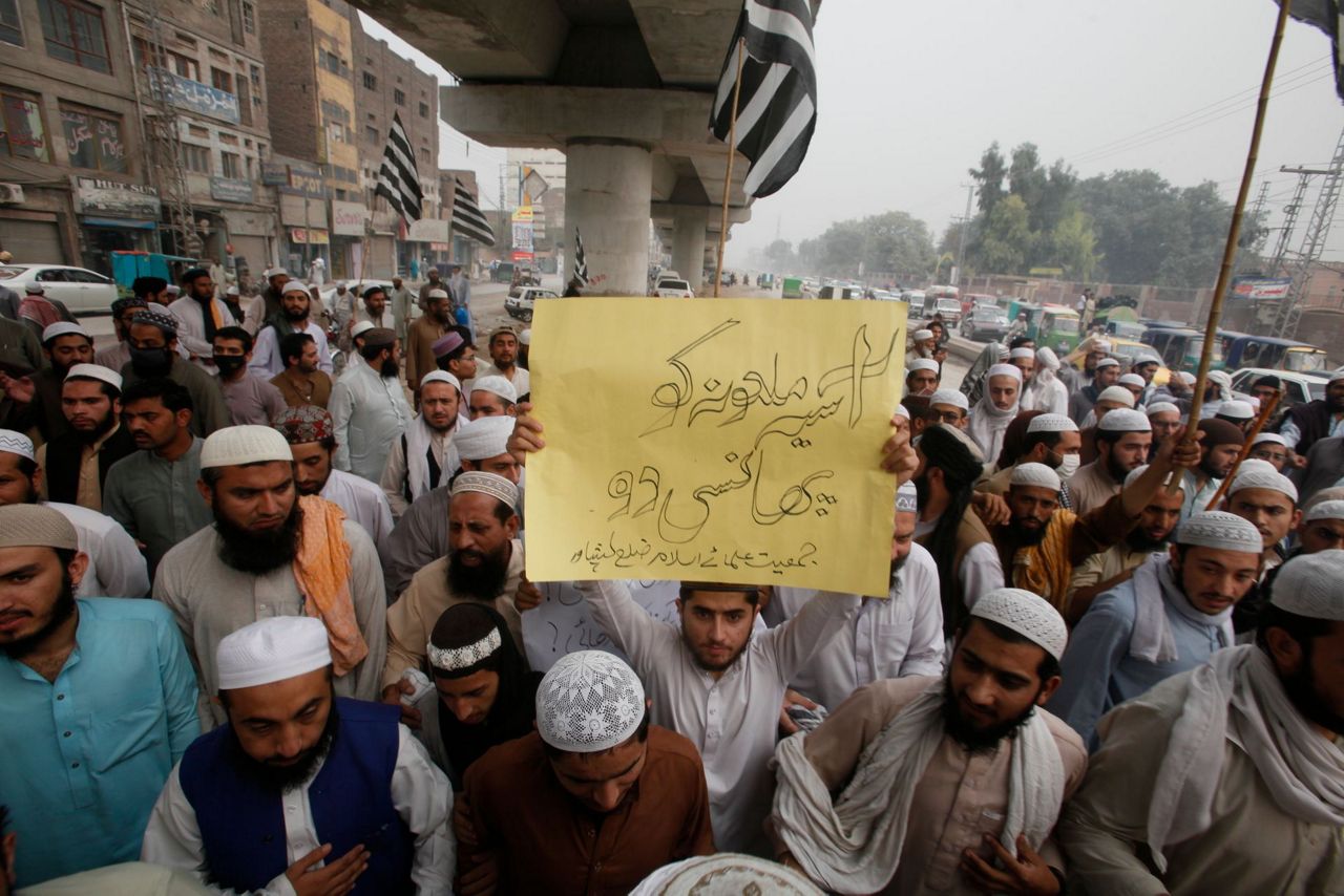 A look at Pakistan's blasphemy law over the years