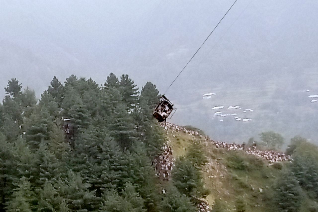Teenager rescued with 7 others from a broken cable car over a Pakistan ...