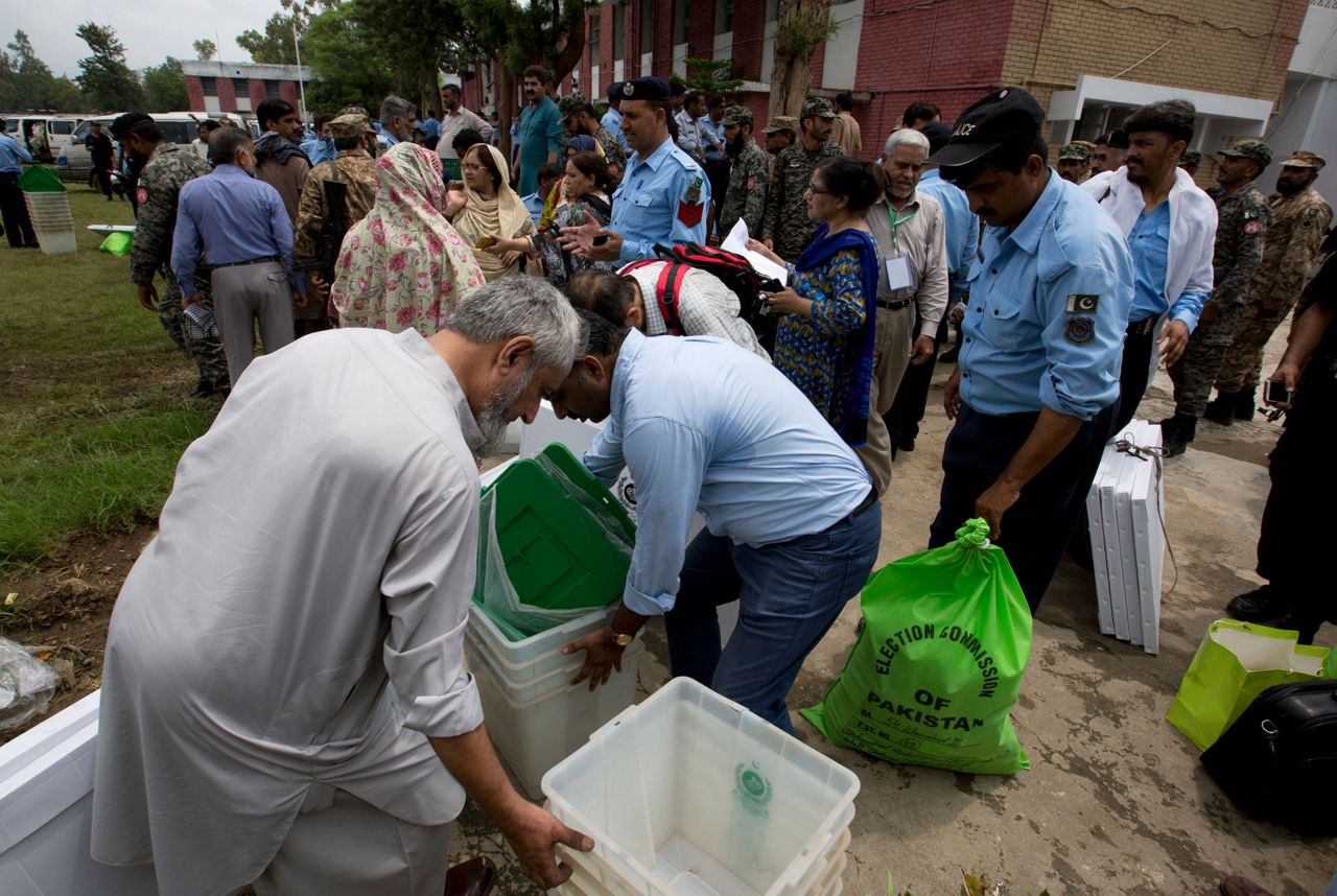 A look at the seats up for grabs in Pakistan's elections
