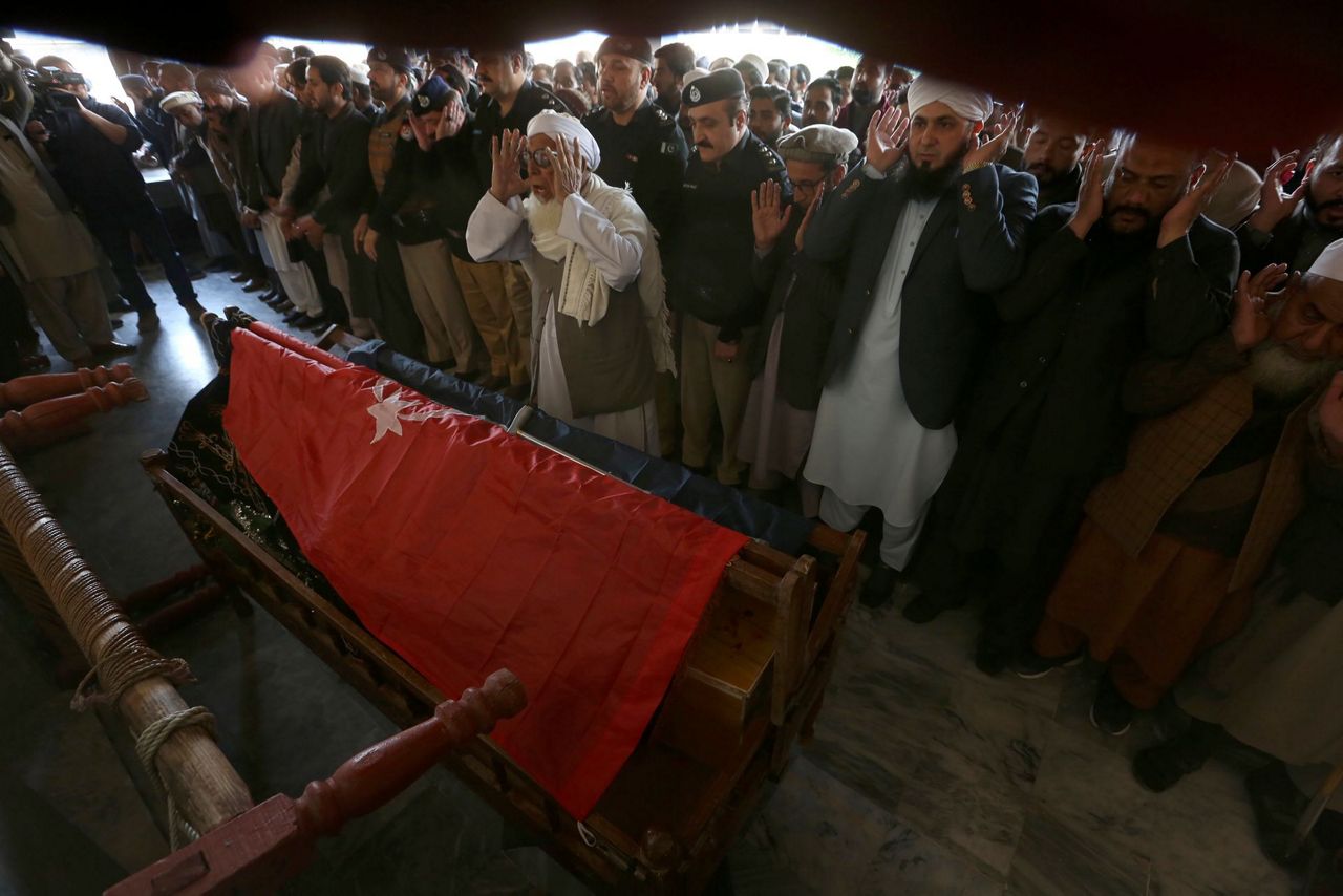 Death toll from Pakistan mosque suicide bombing rises to 83
