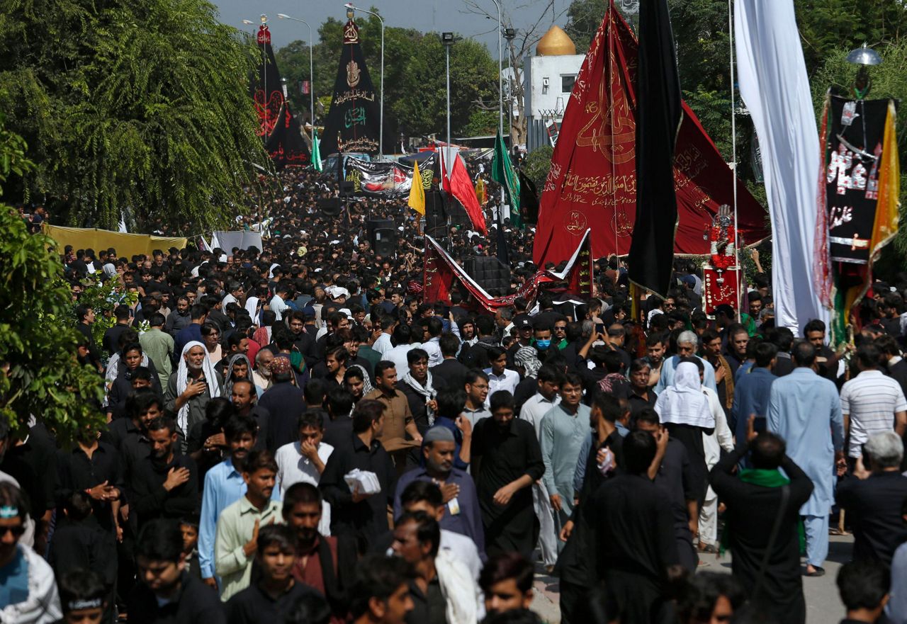 The Latest: 12 killed in Iraq during Ashoura procession