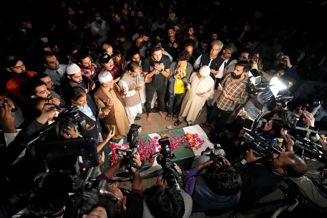 Journalist crushed to death at ex-Pakistan PM Khan's march