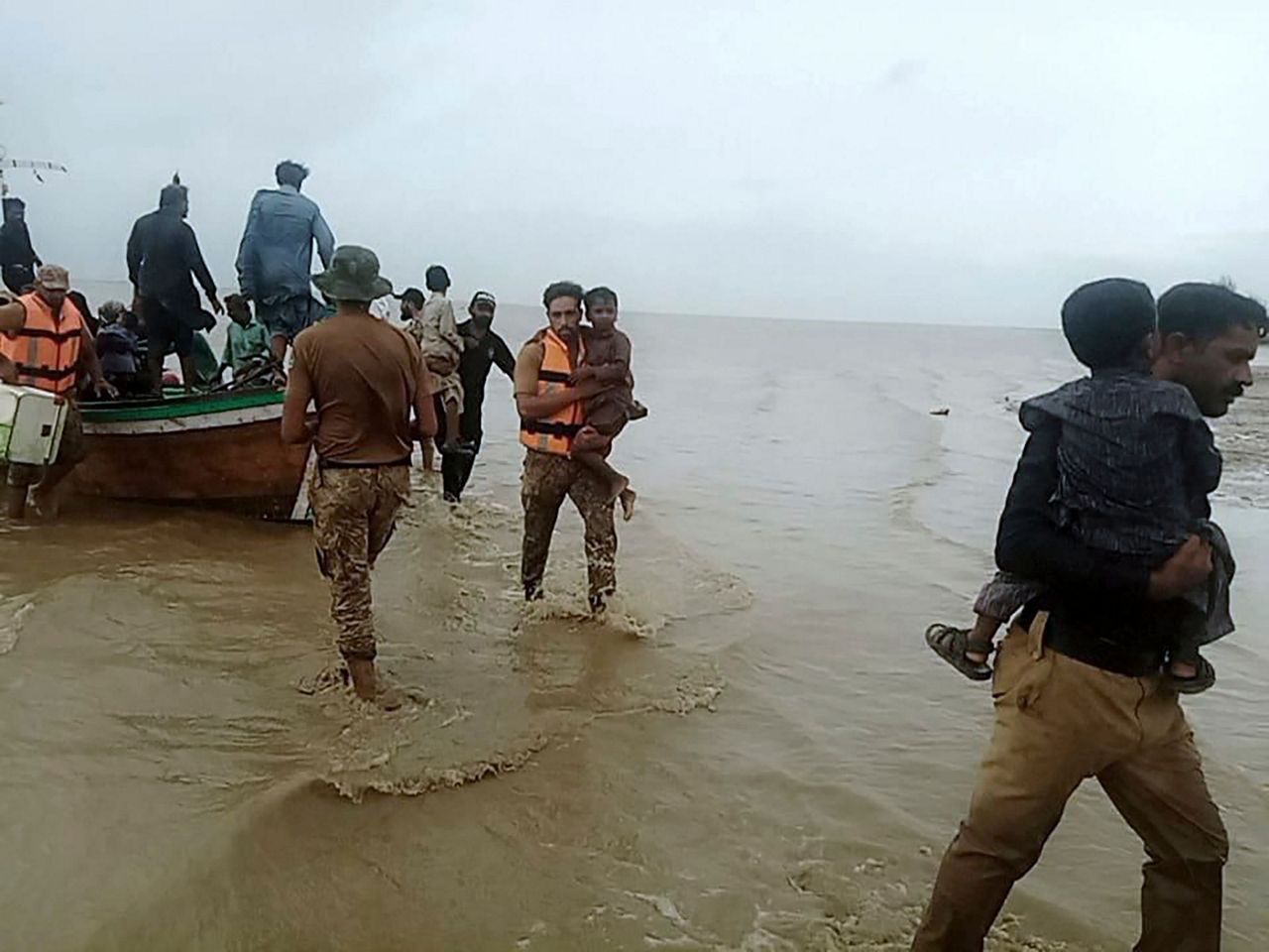 Thousands evacuated in India and Pakistan as Cyclone Biparjoy approaches