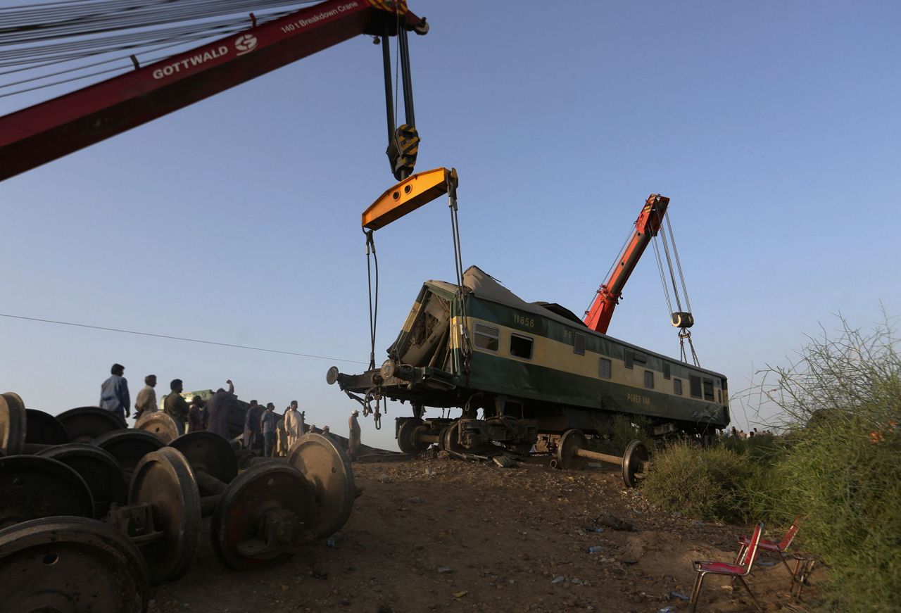 Official: Death toll rises to 63 in Pakistan train collision