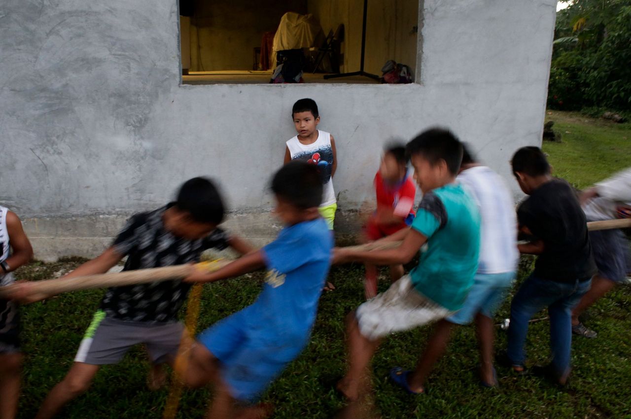 AP PHOTOS: Indigenous Panamanians compete in ancestral games