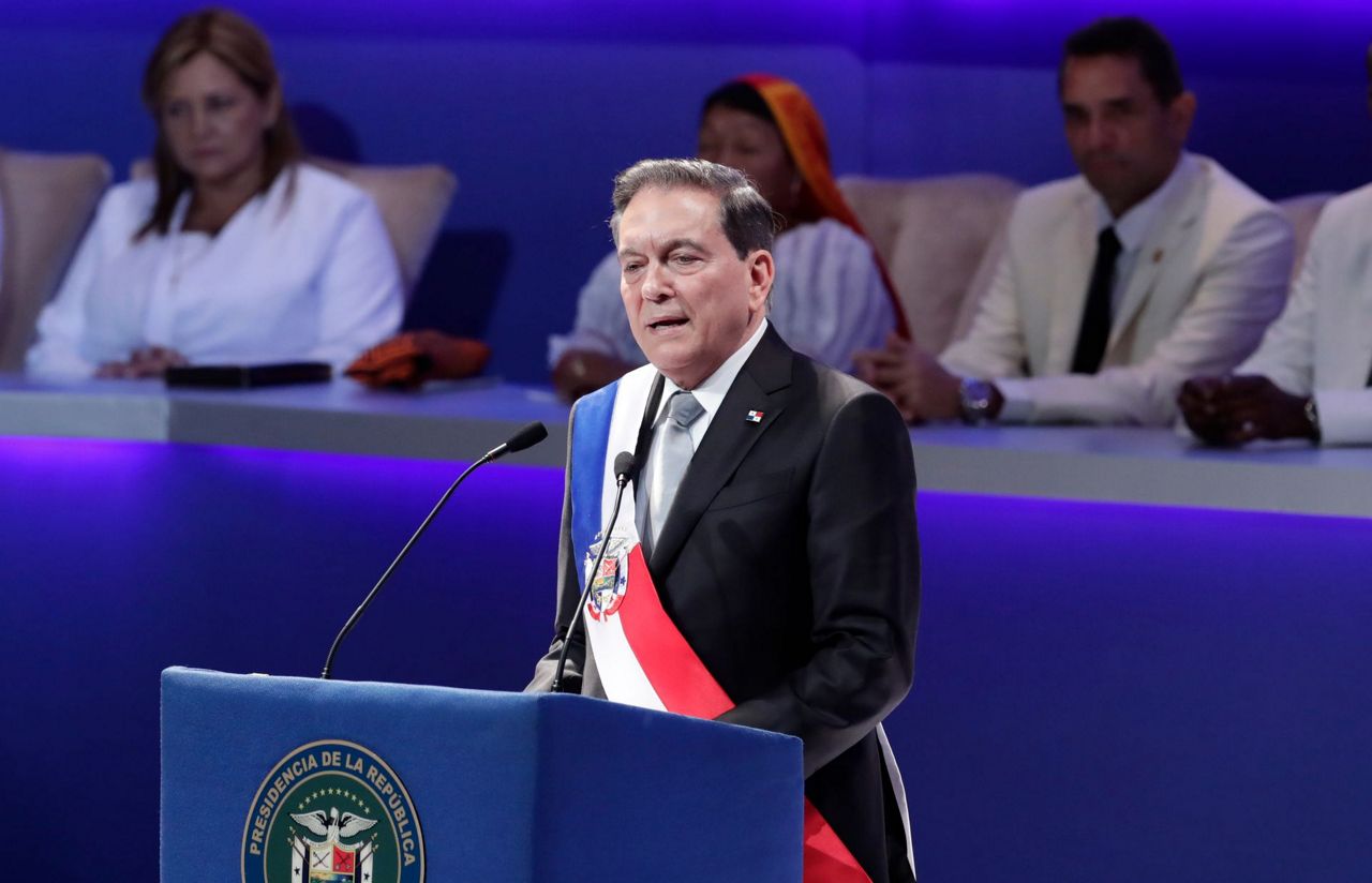 Panama swears in Laurentino Cortizo as president