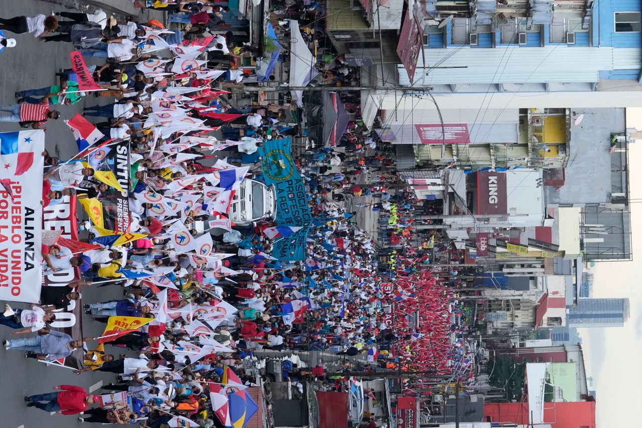 Panamanians angry over inflation press on with protests