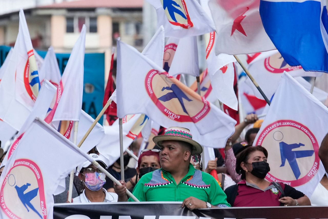 Panamanians angry over inflation press on with protests