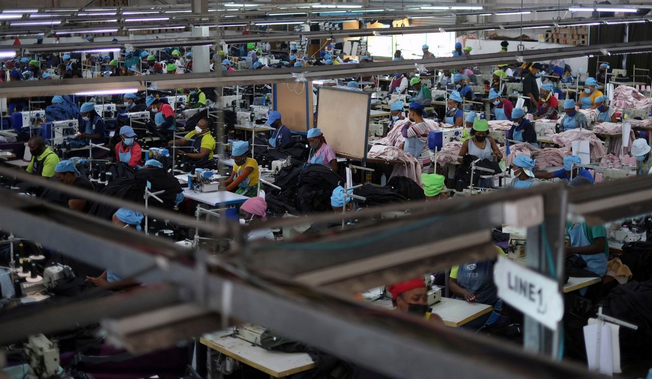 Women of Lesotho's garment industry lose jobs, hope in COVID