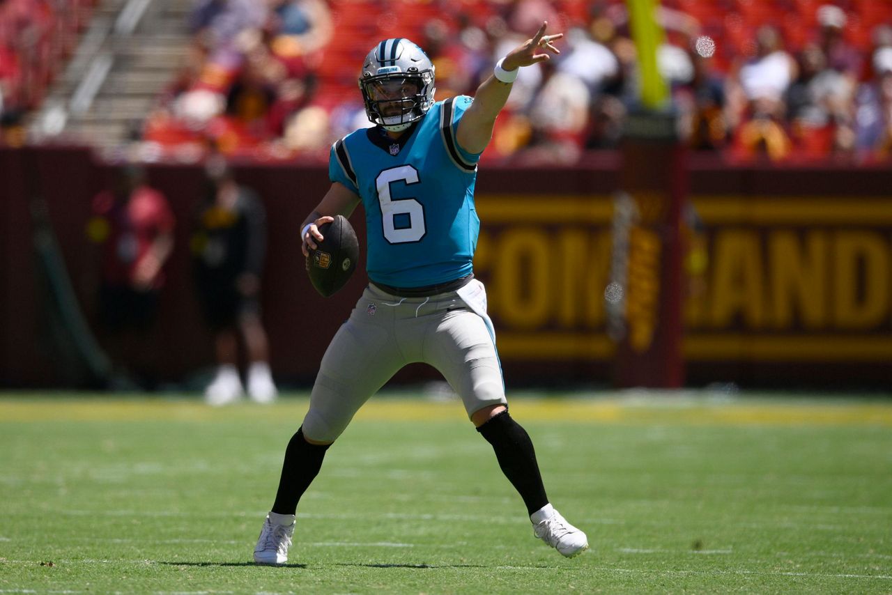 Panthers announce Baker Mayfield as starting QB for opener