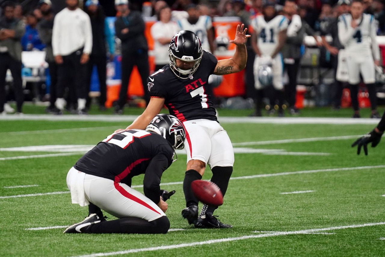 Koo's OT FG gives Falcons improbable 37-34 win over Panthers