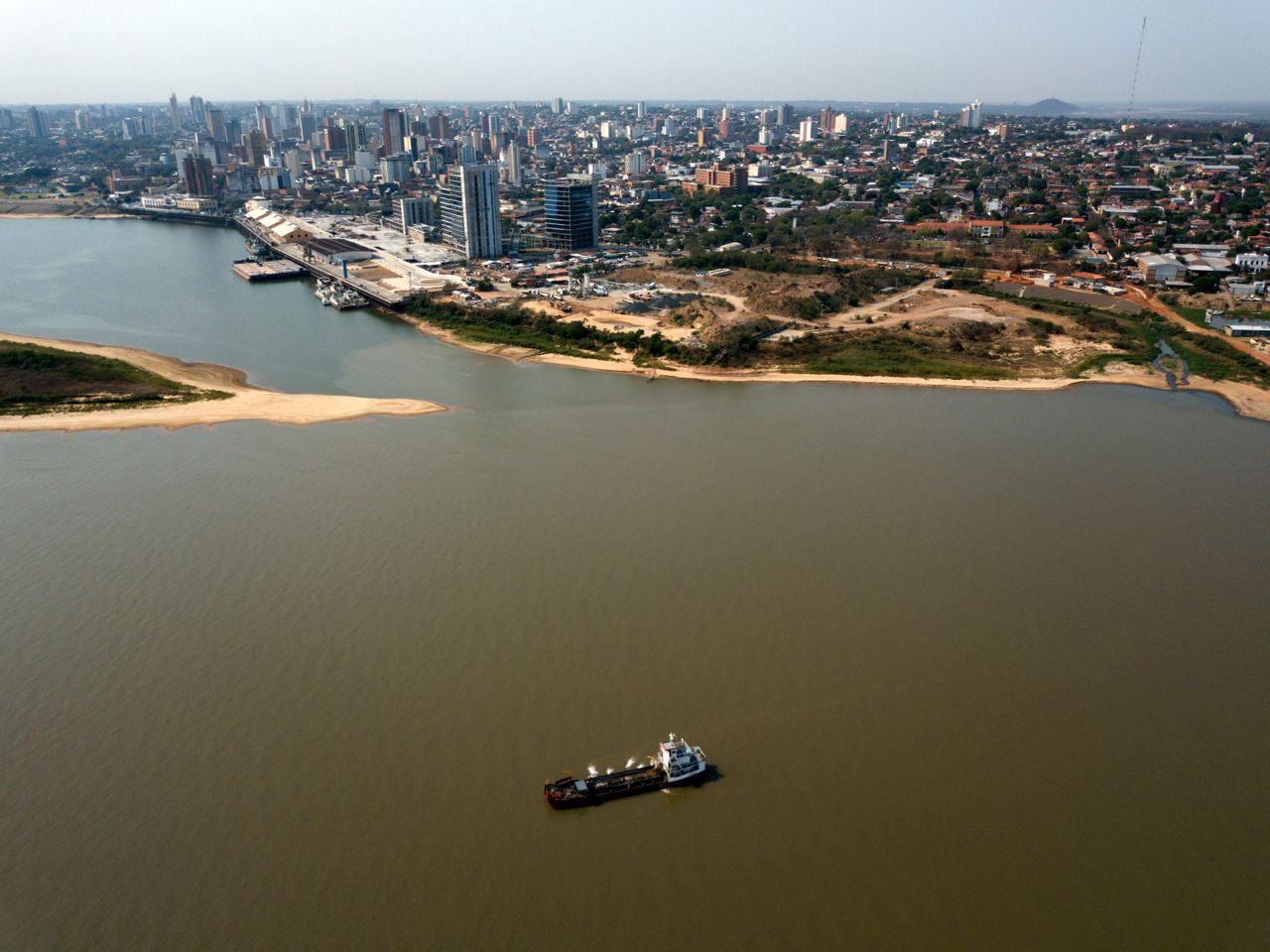 Drought depletes Paraguay River, a country's lifeline