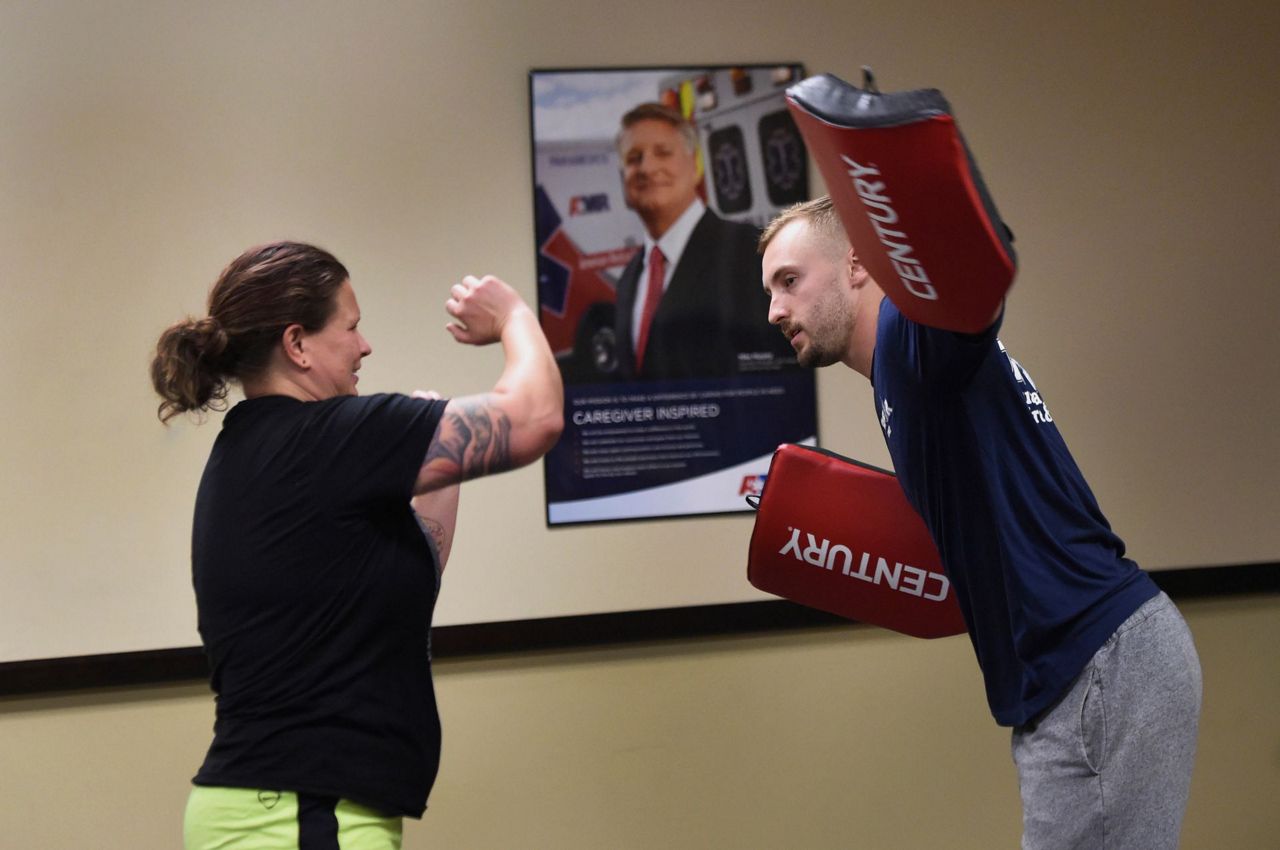 Besieged Portland, Oregon, paramedics get defense training