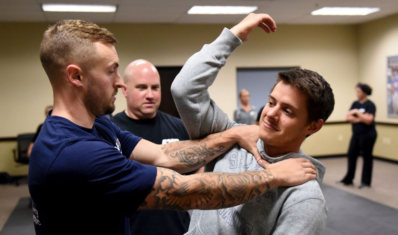 Besieged Portland, Oregon, paramedics get defense training