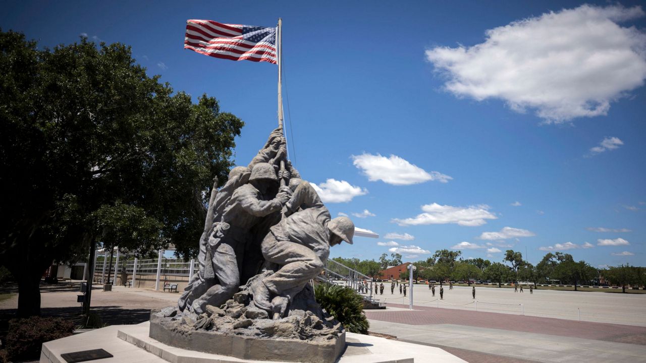 Parris Island wages battles, not war, against climate change