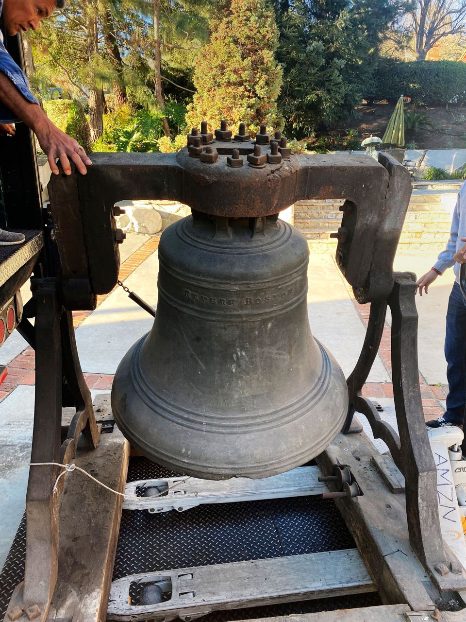 For whom the bell rolls: Paul Revere chime returning home