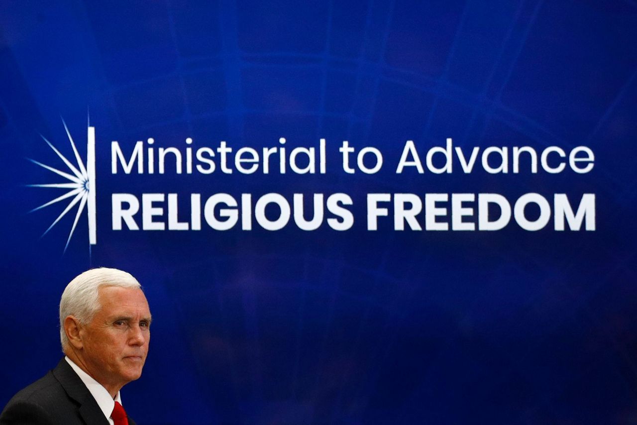Pompeo takes aim at China at religious freedom conference