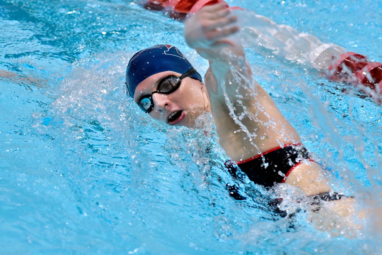 Penn swimmer Lia Thomas swims on amid controversy