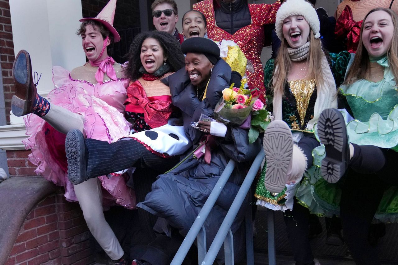 'Wicked' star Cynthia Erivo headlines parade for Harvard's Hasty ...