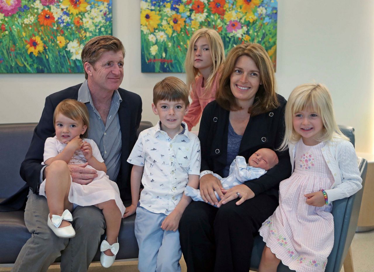 Ex-US Rep. Patrick Kennedy, wife, Amy, welcome another child