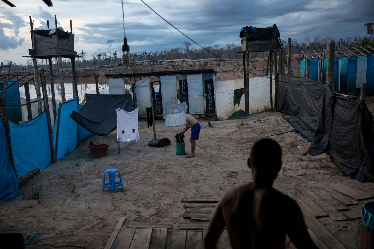 Peru's military tries to curb illegal gold mining in Amazon