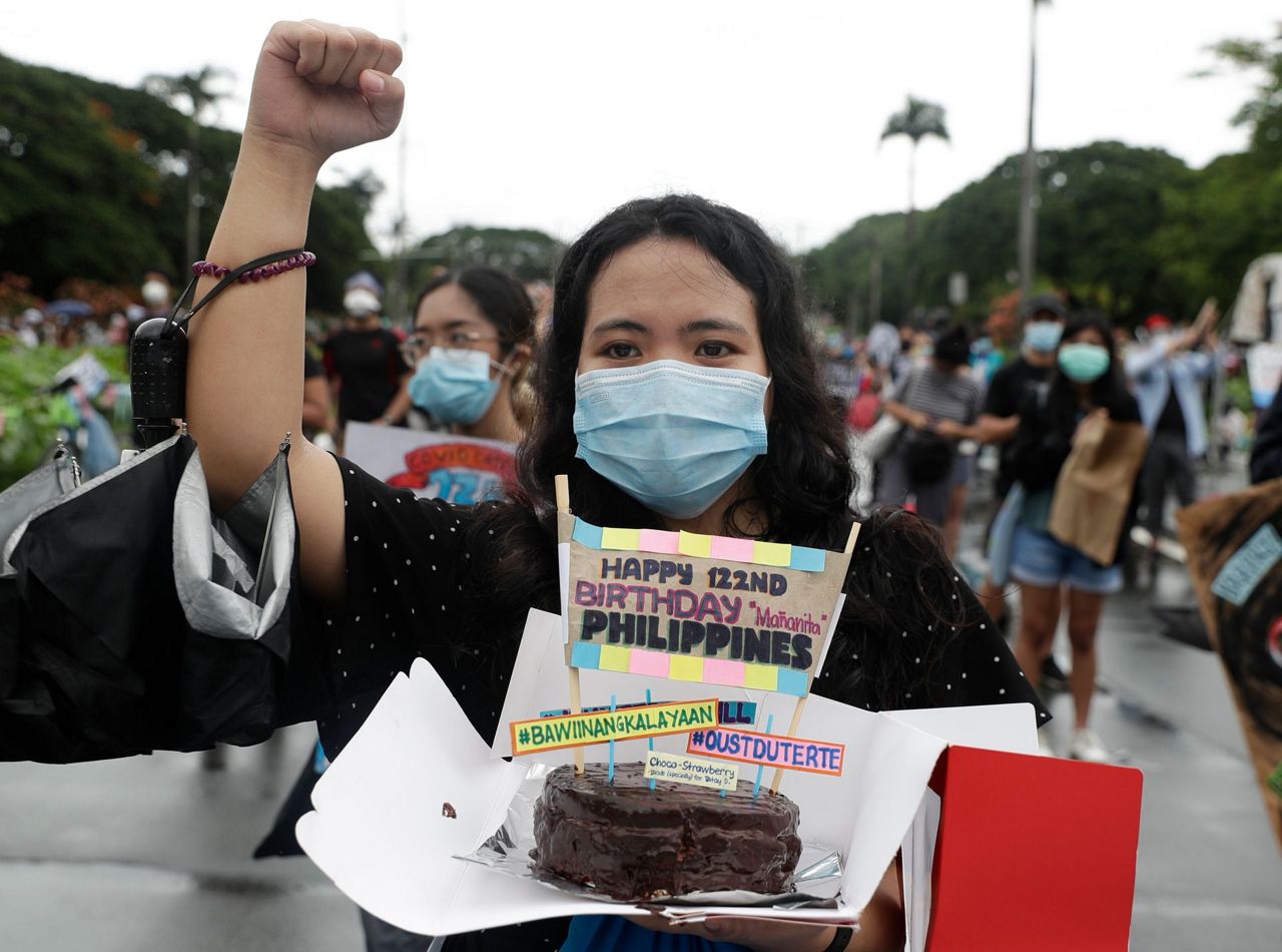 Philippine activists protest anti-terror law despite threats