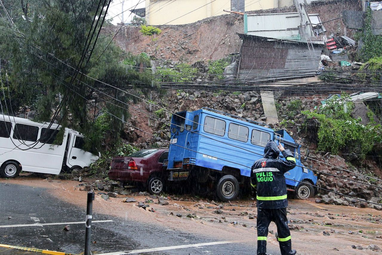 Typhoon Doksuri leaves at least 2 dead and displaces thousands in the ...