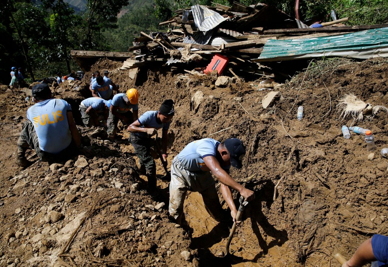 Philippines halts risky mining in mountains hit by typhoon