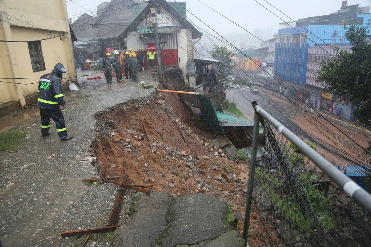 Typhoon Doksuri leaves at least 2 dead and displaces thousands in the ...