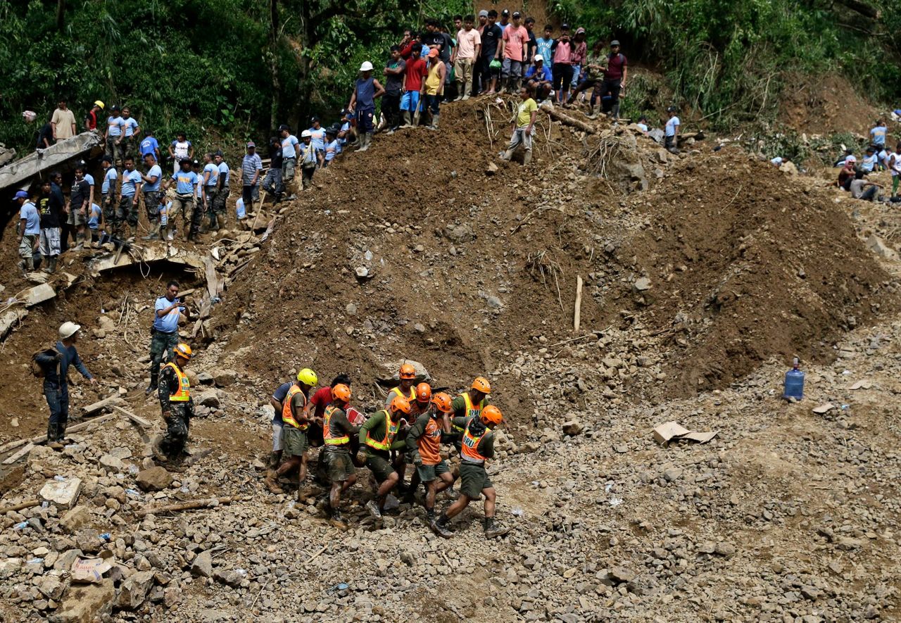 Philippines halts risky mining in mountains hit by typhoon