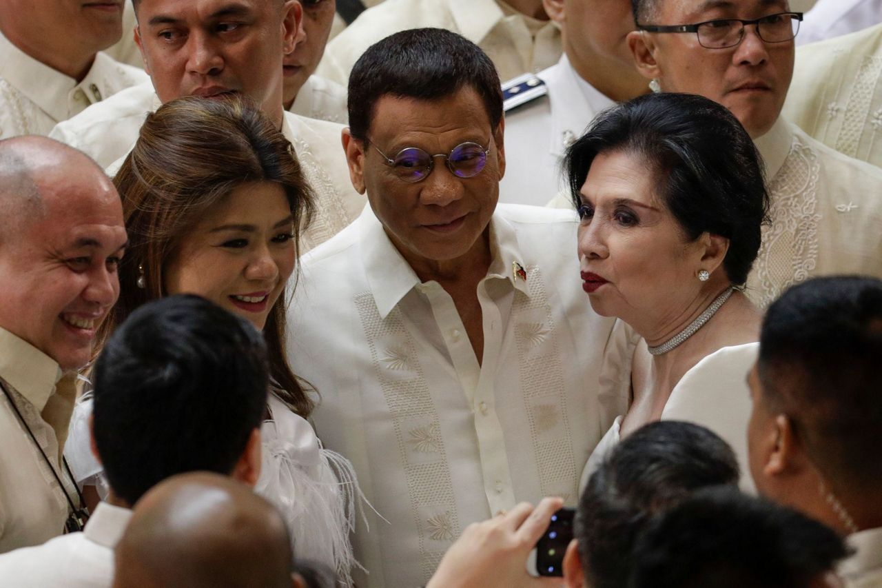 Amid protests, Duterte to address Congress led by his allies