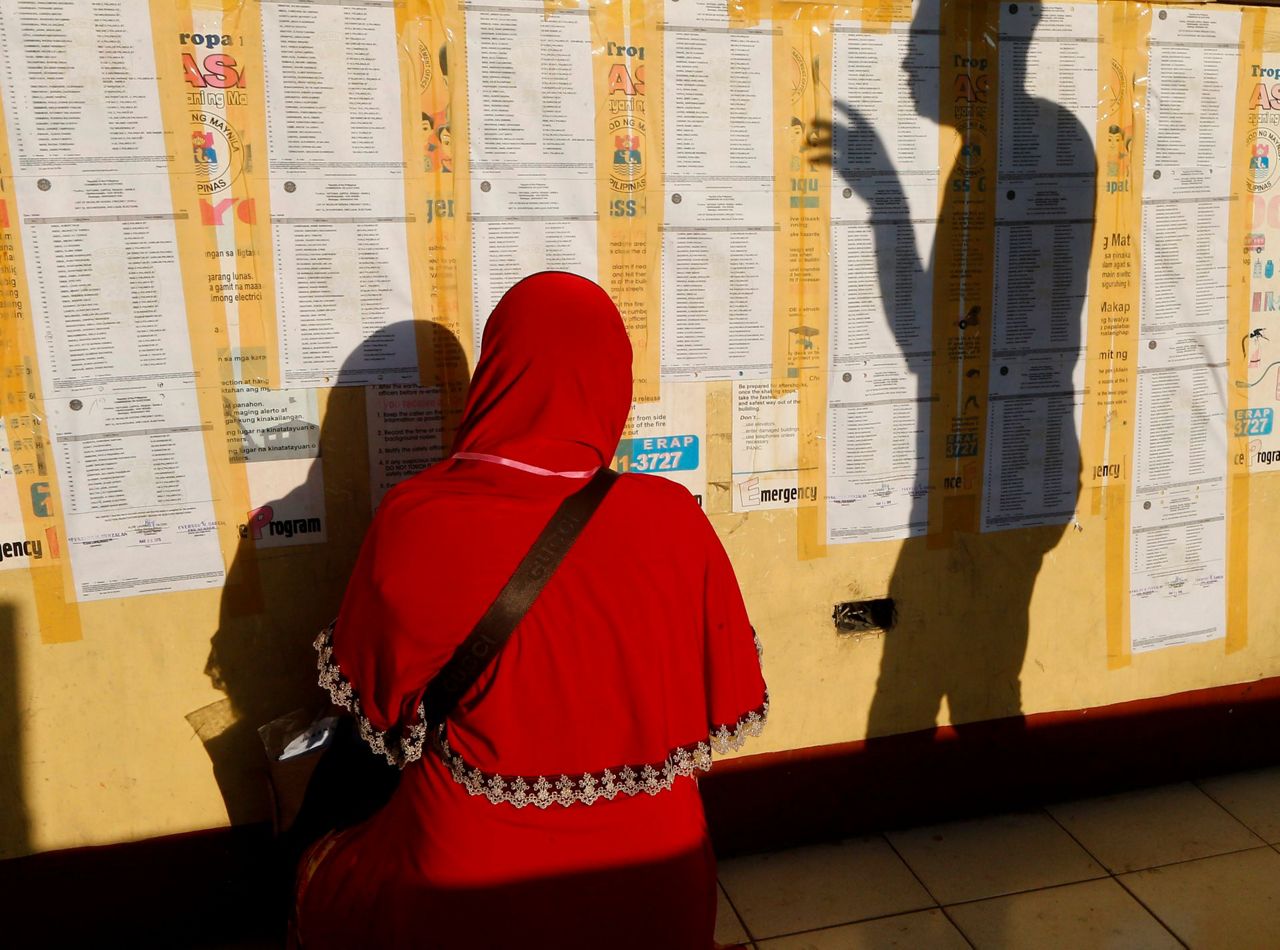 Millions vote in Philippine elections crucial to Duterte