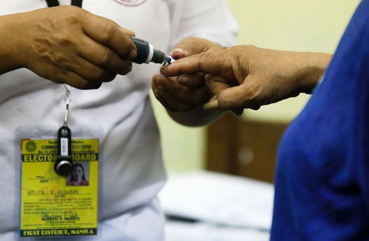 Millions vote in Philippine elections crucial to Duterte