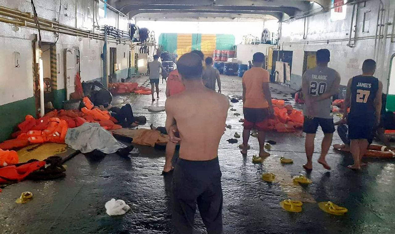 Philippine ferry fire kills 2, more than 100 people rescued