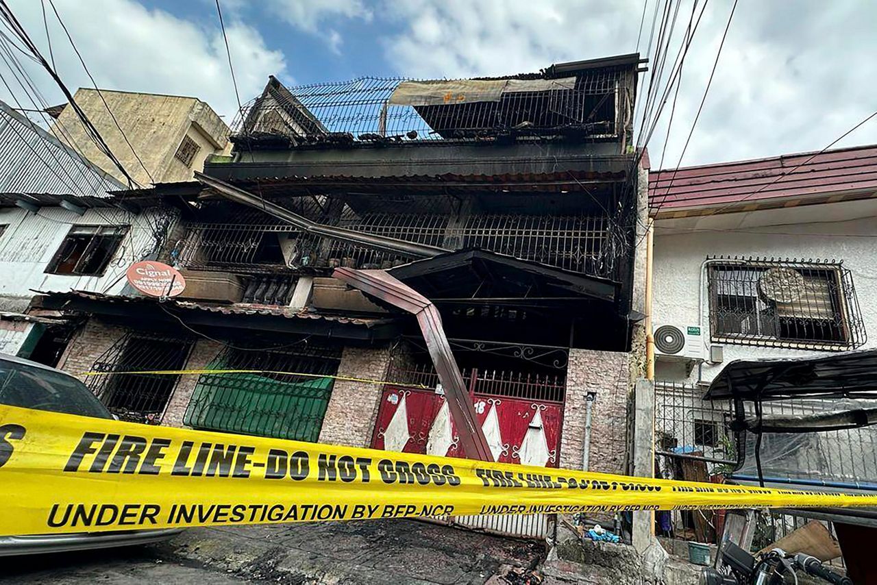 Fire kills 8 in the Philippines after flames gutted a residential ...