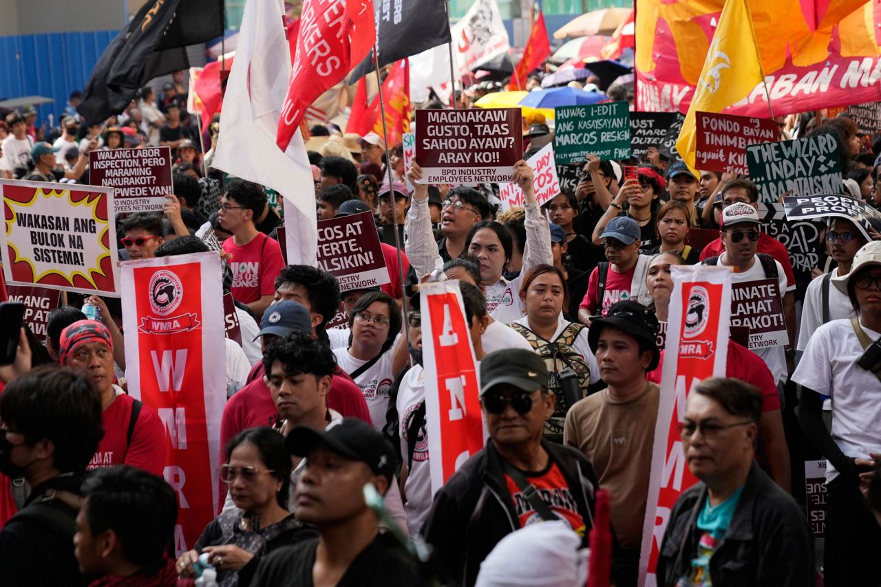 Thousands in Philippines protest corruption and demand return of stolen ...