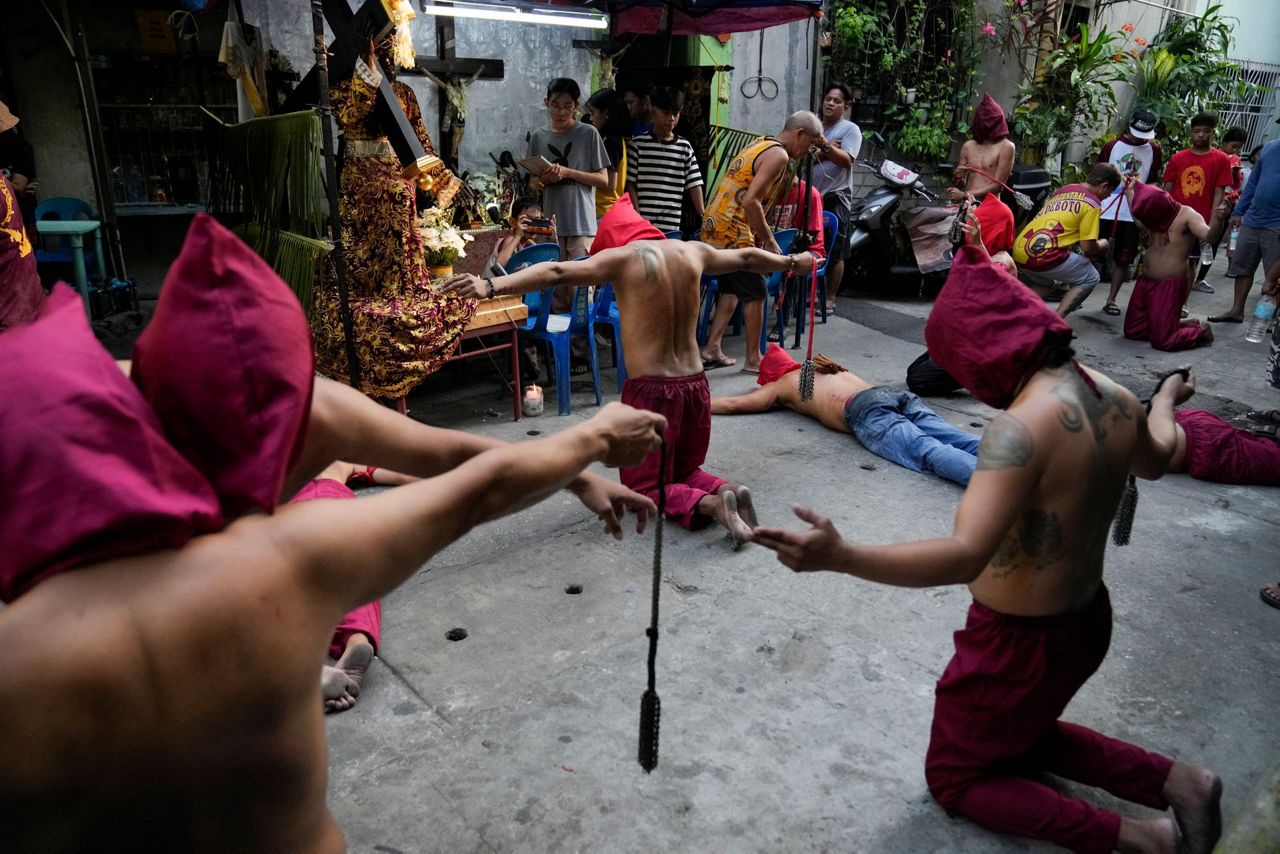 AP PHOTOS: Joyous Holy Week celebrations around the world