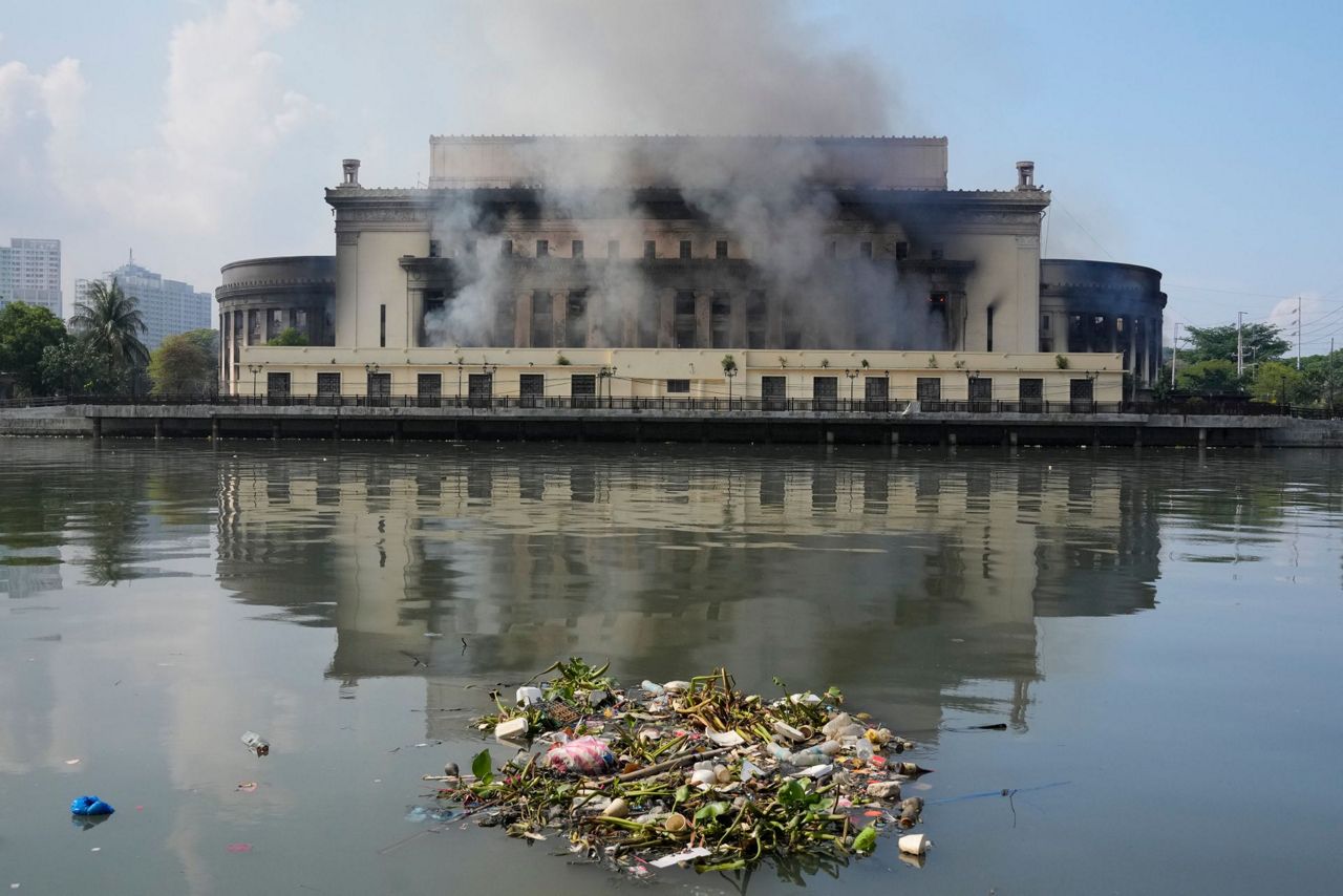 Fire destroys main post office in Philippine capital, a nearly 100-year ...