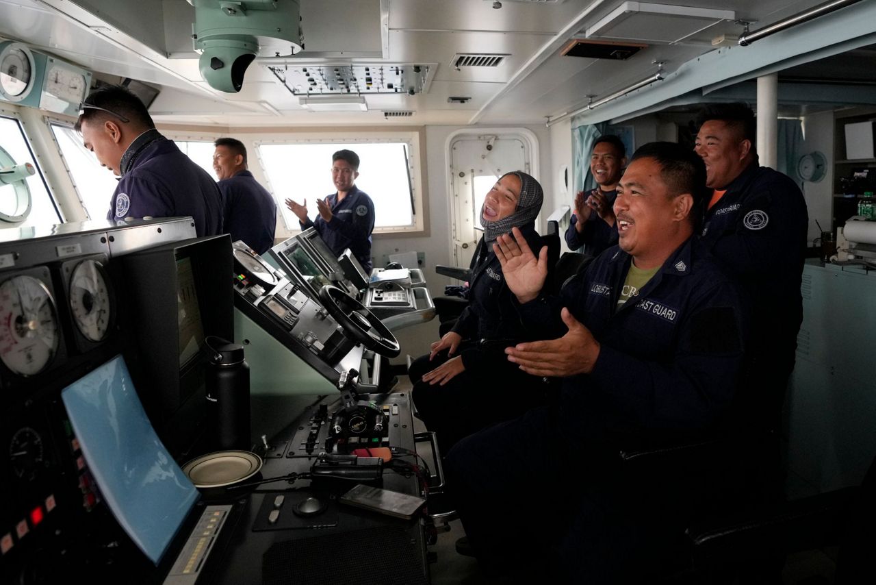 A tense week at sea as Philippine coast guard faces China