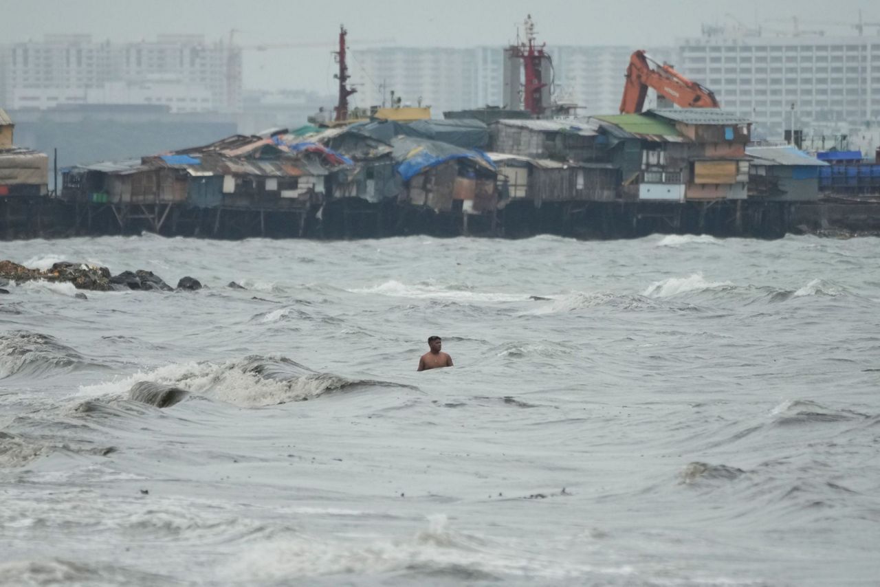 Powerful typhoon headed for north Philippines strengthens
