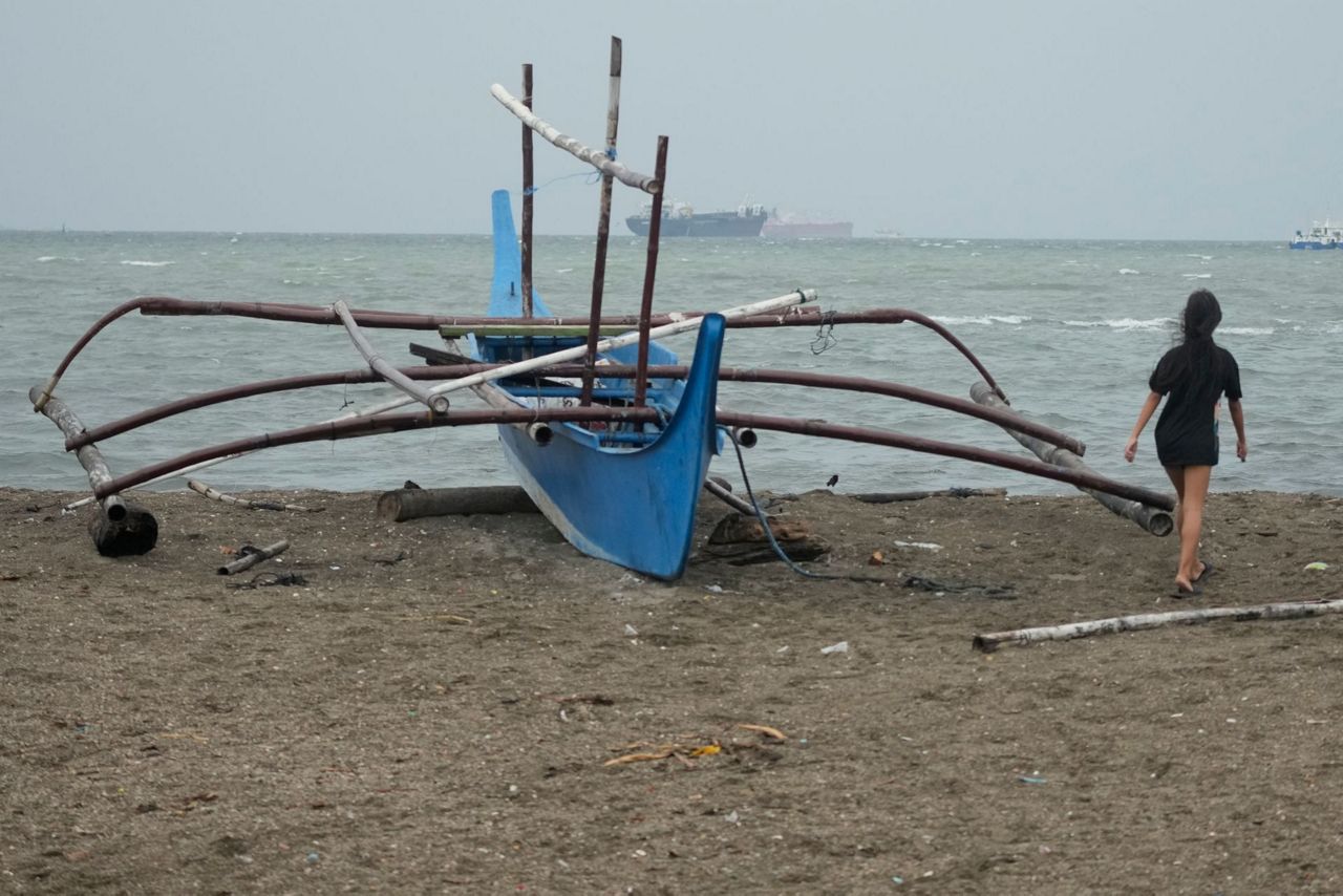 Powerful typhoon headed for north Philippines strengthens