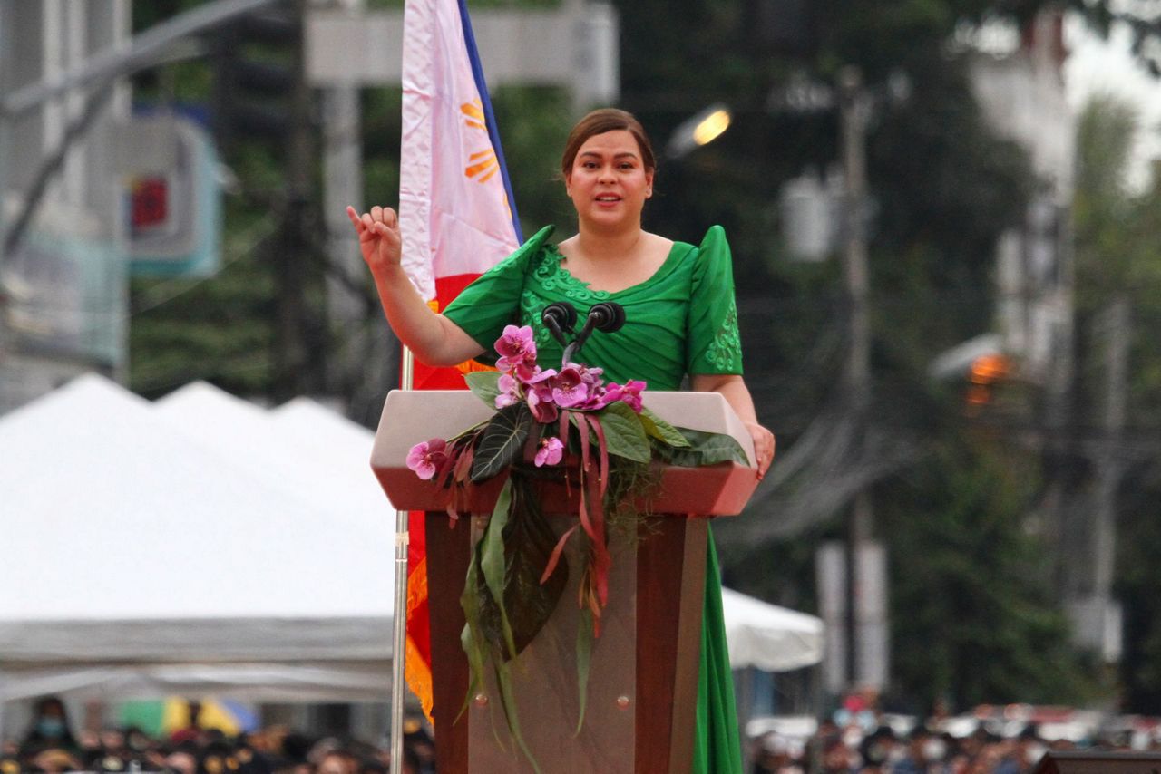 Duterte's daughter takes oath as Philippine vice president
