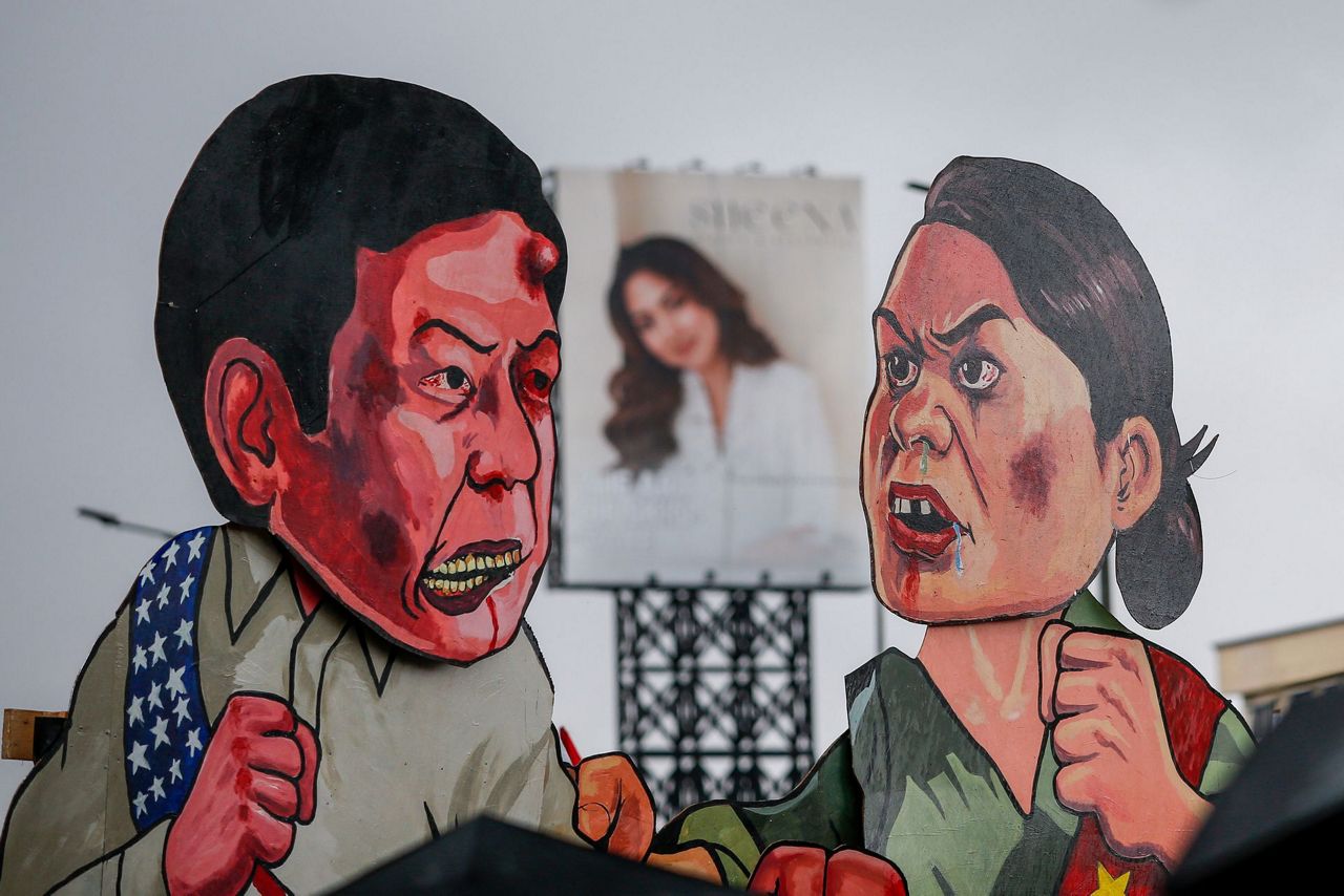 Philippine vice president impeached by House, faces Senate trial