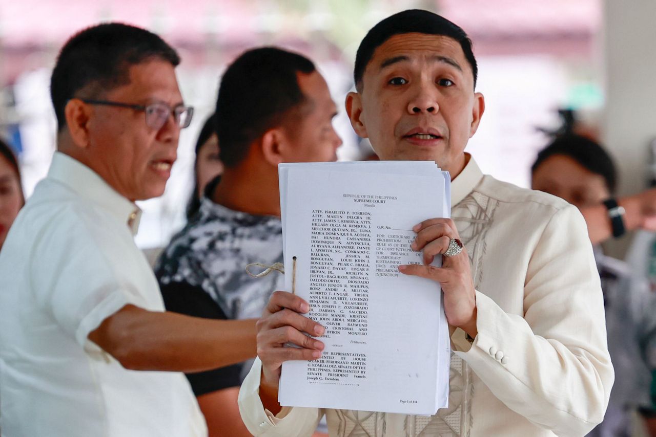 Philippine Vice President Duterte asks Supreme Court to void her ...